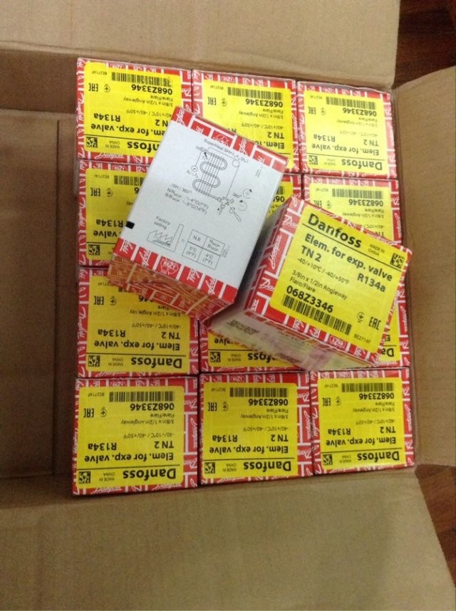 TN2 SERIES Expansion Valve R134A CODE 068Z3346